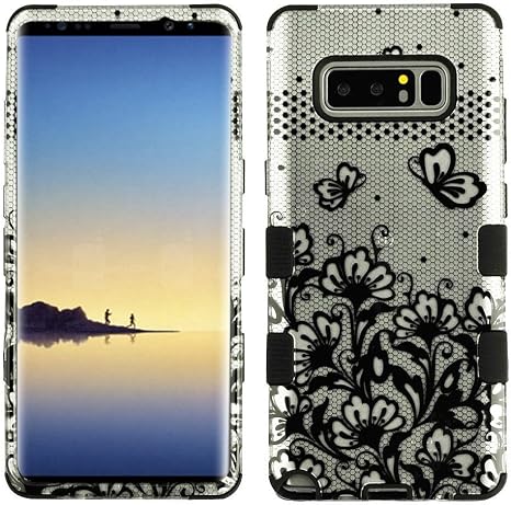 Amazon.com: MyBat Cell Phone Case for Samsung Galaxy Note 8 - Black ...
