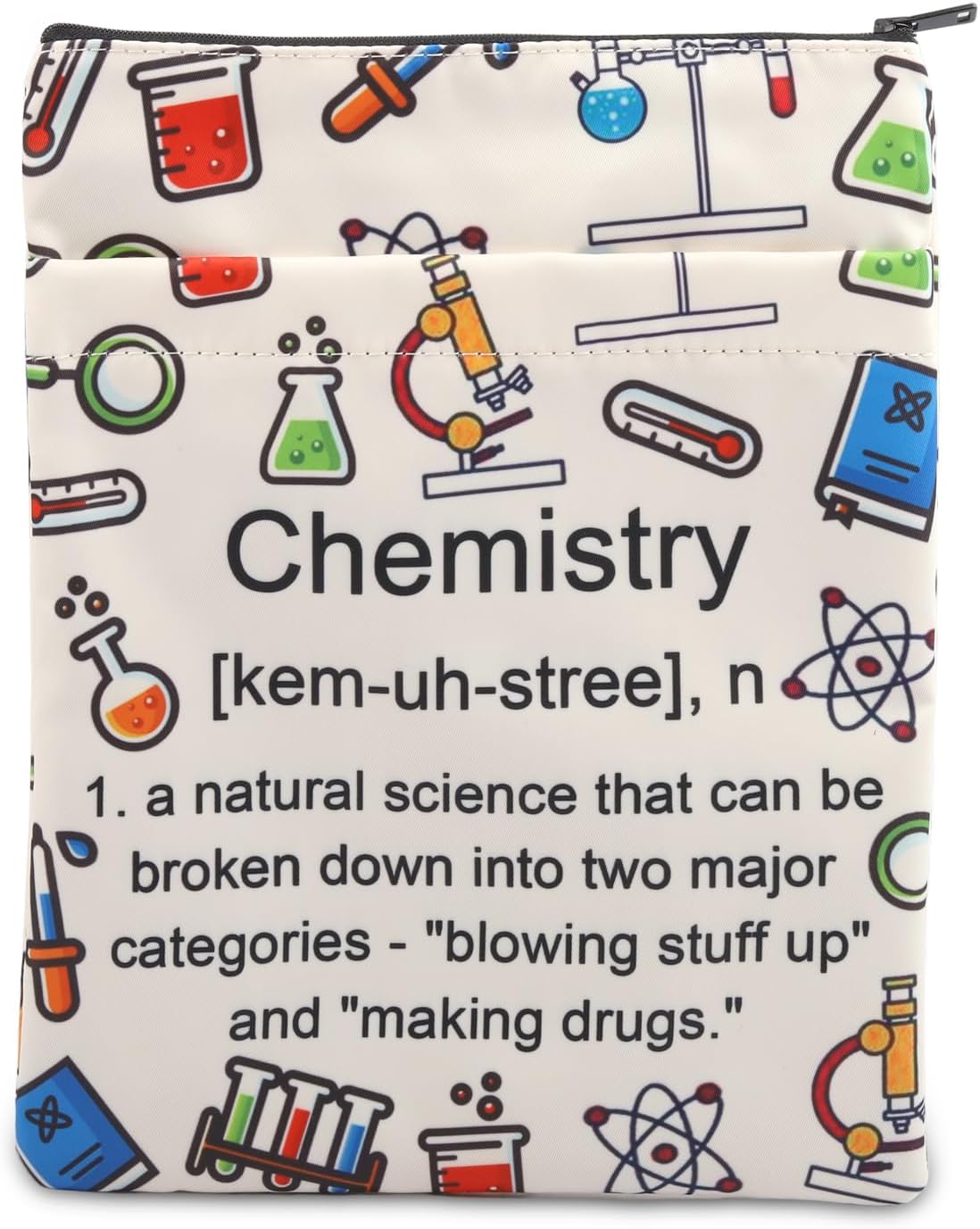 Amazon.com: FEELMEM Chemistry Definition Book Sleeve Chemist Laboratory ...
