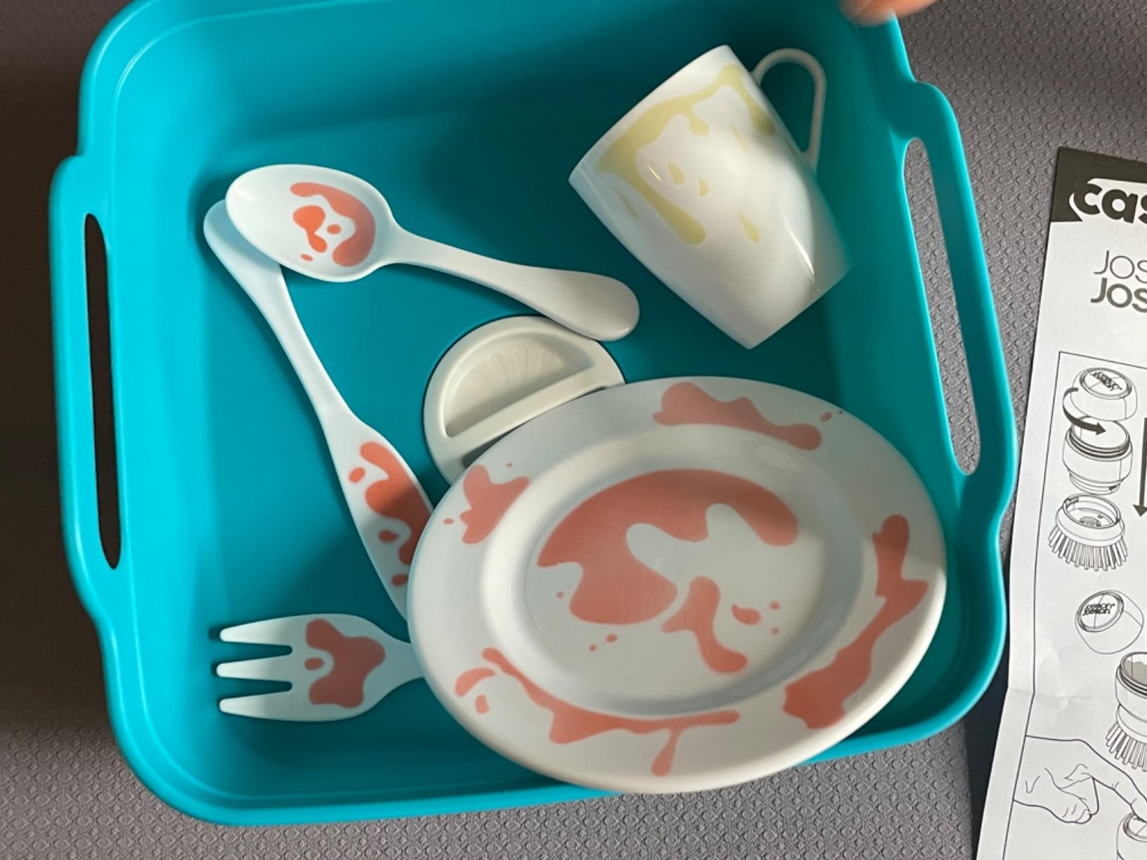 Joseph Joseph Wash & Scrub | Washing Up Set For Children Aged 3 ...