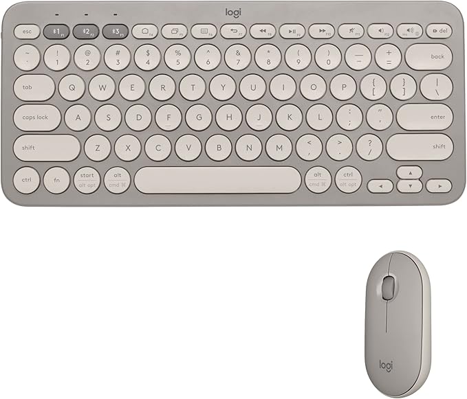 Amazon.com: Logitech K380 + M350 Wireless Keyboard and Mouse Combo ...