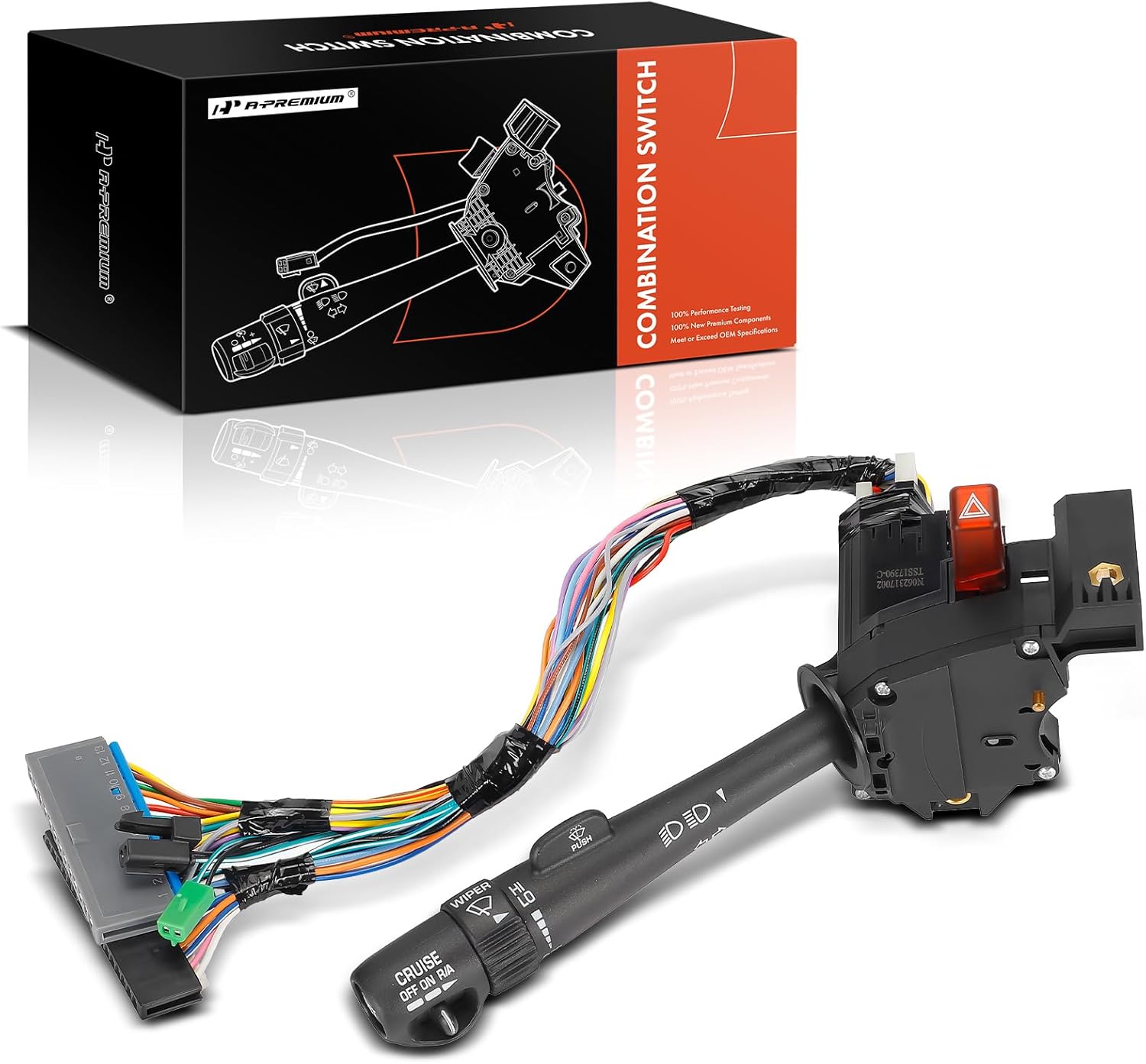 Amazon.com: A-Premium Turn Signal Switch, Headlight Dimmer, Windshield ...