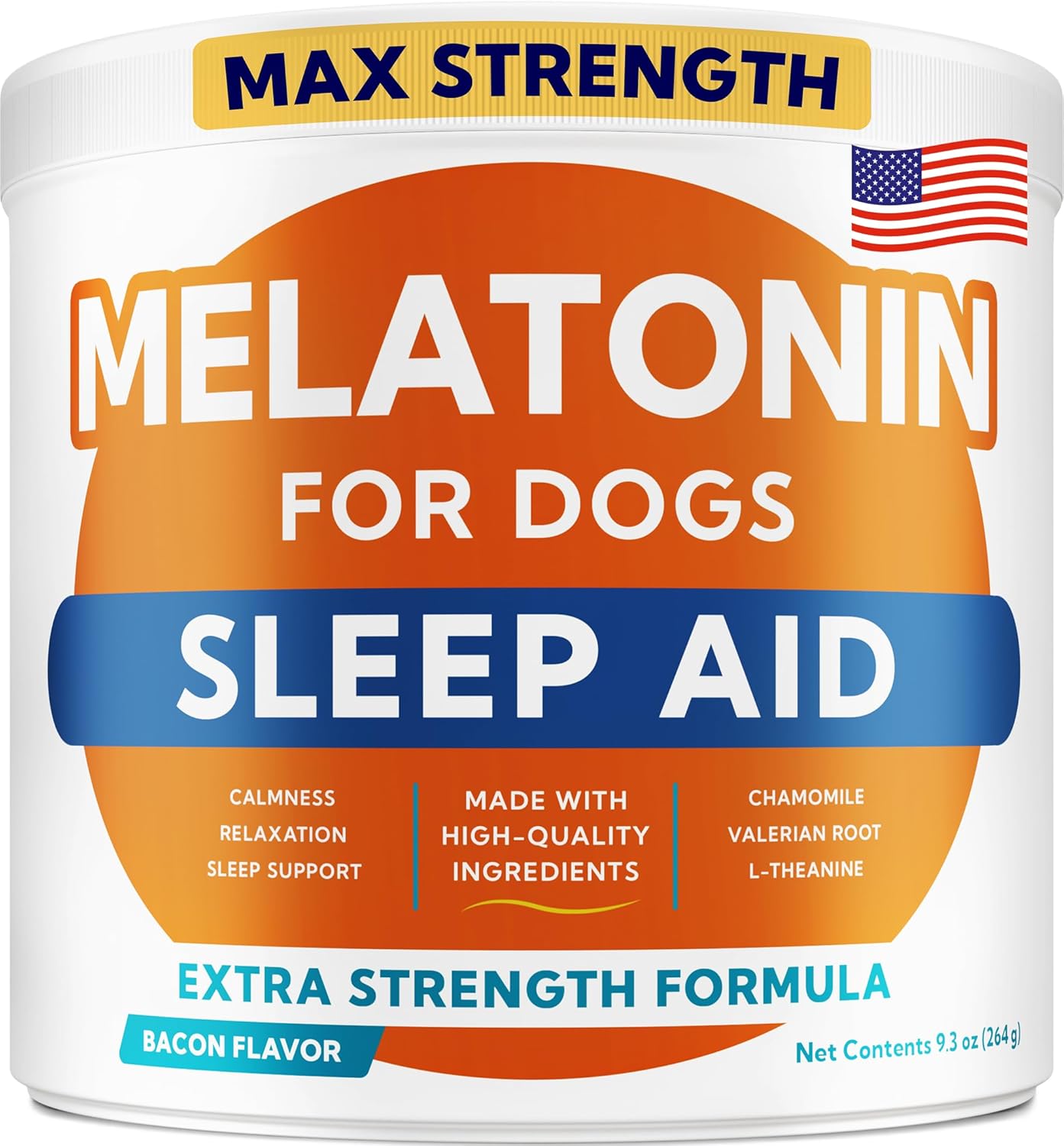 Amazon.com : GOODGROWLIES Melatonin for Dogs to Sleep 6mg - Doggie ...