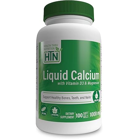 Amazon.com: Phytotherapy Rx Calcium Liquid Softgel - 180 per Pack - 1 ...