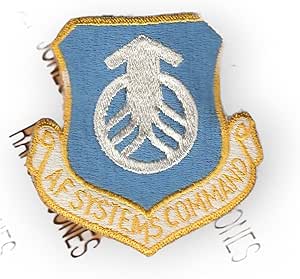 Amazon.com: USAF Air Force Systems Command AFSC 3" Patch c/e