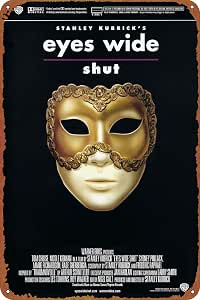 Amazon.com : Eyes Wide Shut Poster Sign Metal Tin Sign Wall Art Decor ...