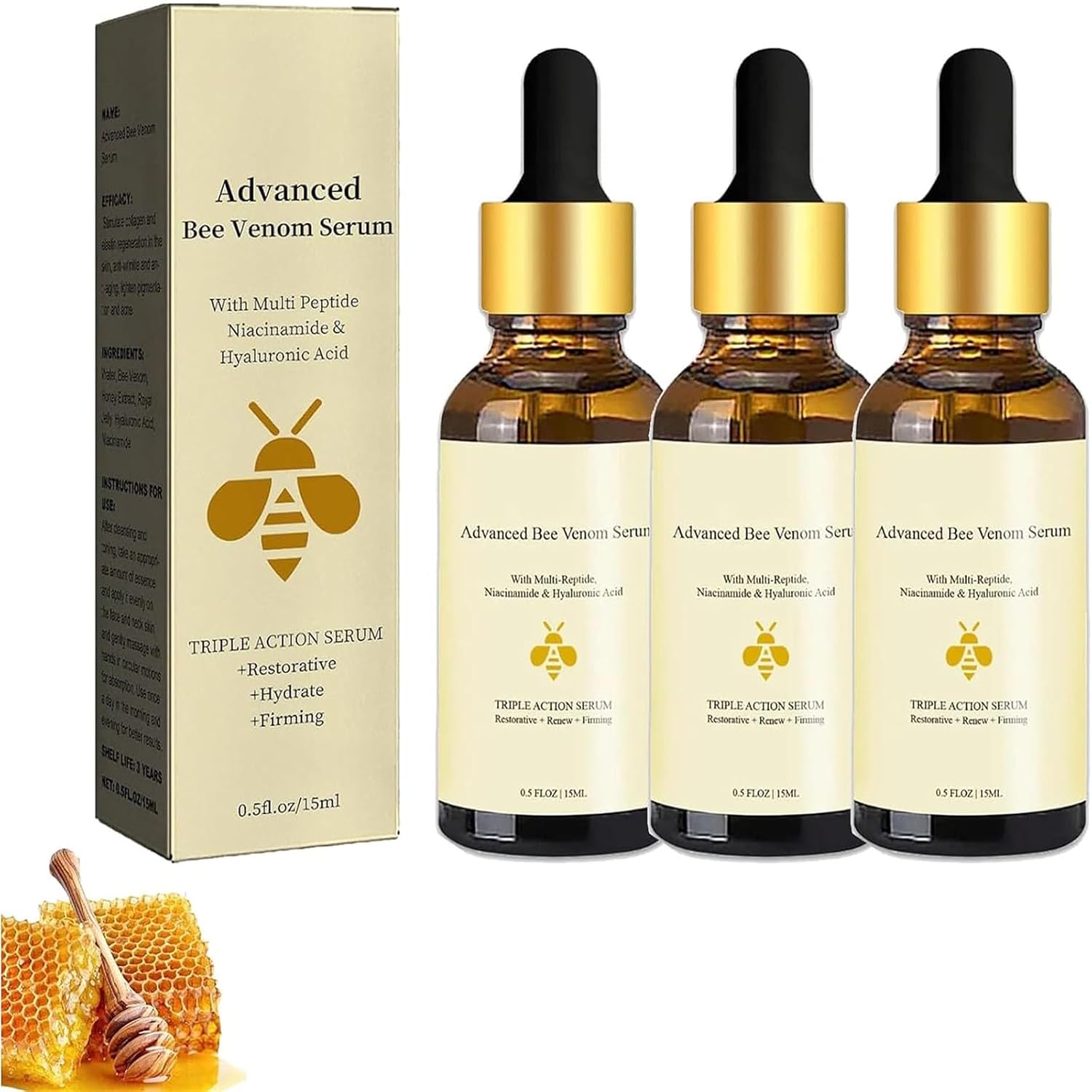 Amazon.com: Vitesse Advanced Bee Venom Serum - Vinesse Bee Serum for ...