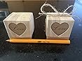 Amazon.com: VGOODALL 50PCS Wedding Favor Candy Boxes, 2x2x2 Inches Mini ...