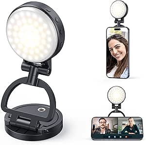Amazon.com: RALENO Magnetic Selfie Light for MagSafe iPhone, LED Phone ...