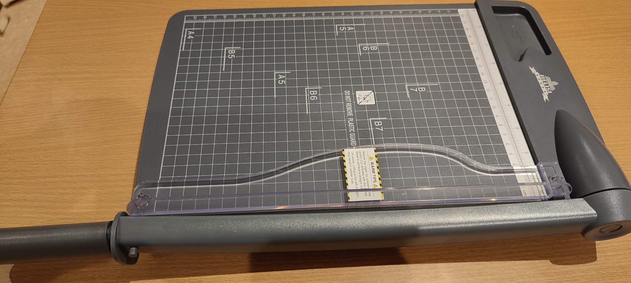 JIELISI Guillotine Paper Cutter Cutting Performance up to 12 Sheets,12 ...