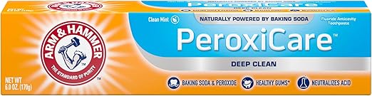 Amazon.com: Arm & Hammer PeroxiCare Deep Clean Toothpaste, 6 oz ...