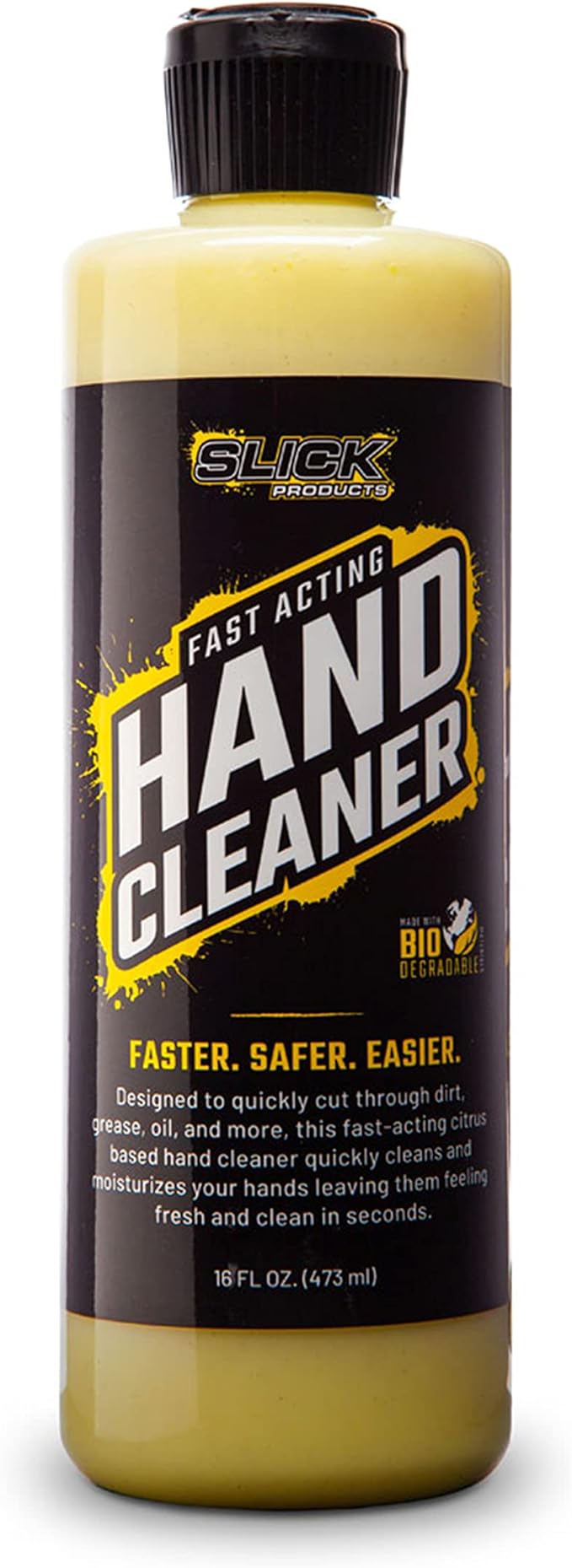 Amazon.com: Slick Products Fast Acting Hand Cleaner - Designed To Break ...