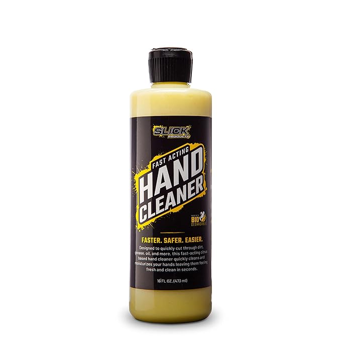 Amazon.com : Slick Products Fast Acting Hand Cleaner - Designed To ...