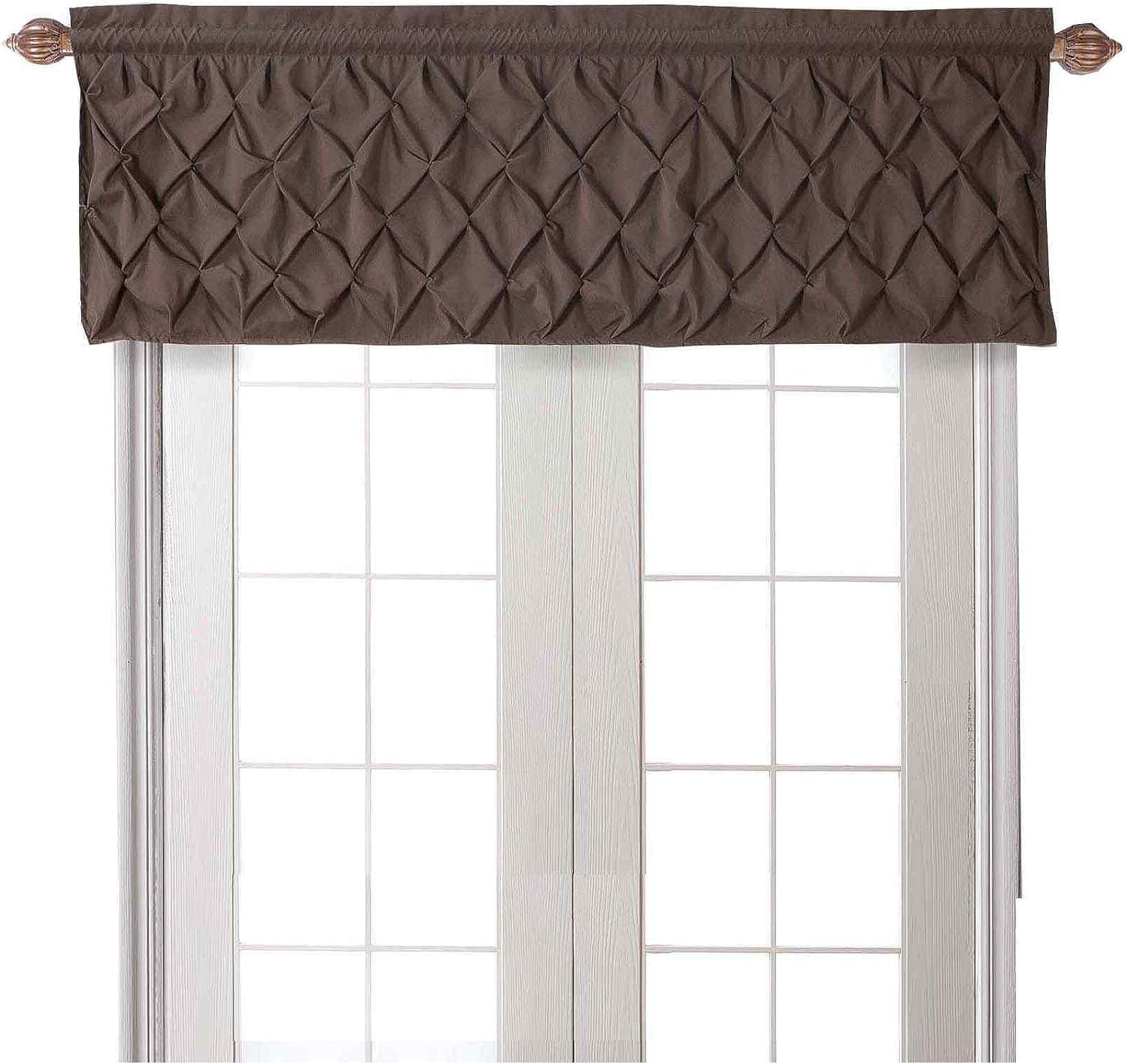 Amazon.com: VICTOR MILL Jamestown Shaped Valance : Home & Kitchen