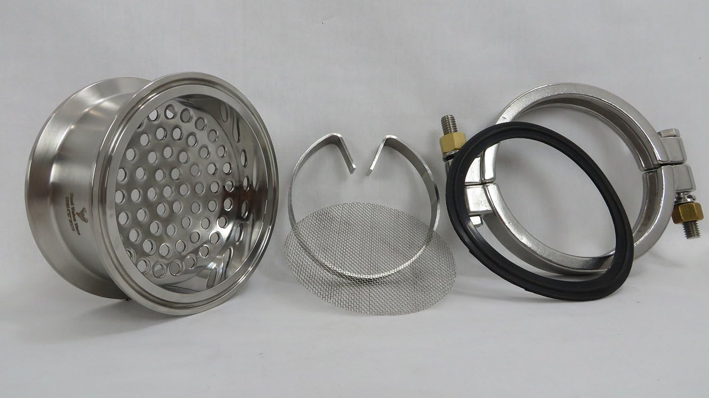 Amazon.com: Filter Plate Kit by Best Value Vacs- 4" Tri-Clamp Filter ...