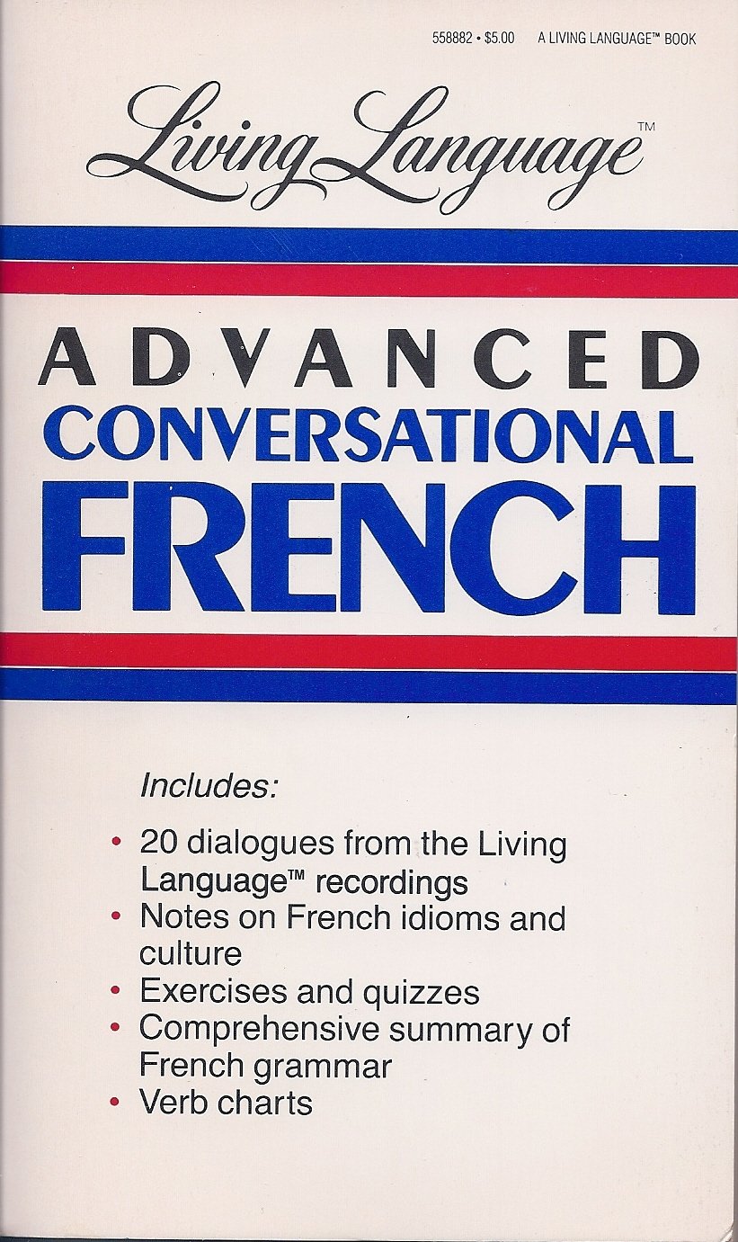 Amazon.com: Advanced Conversational French Manual (Living Language ...