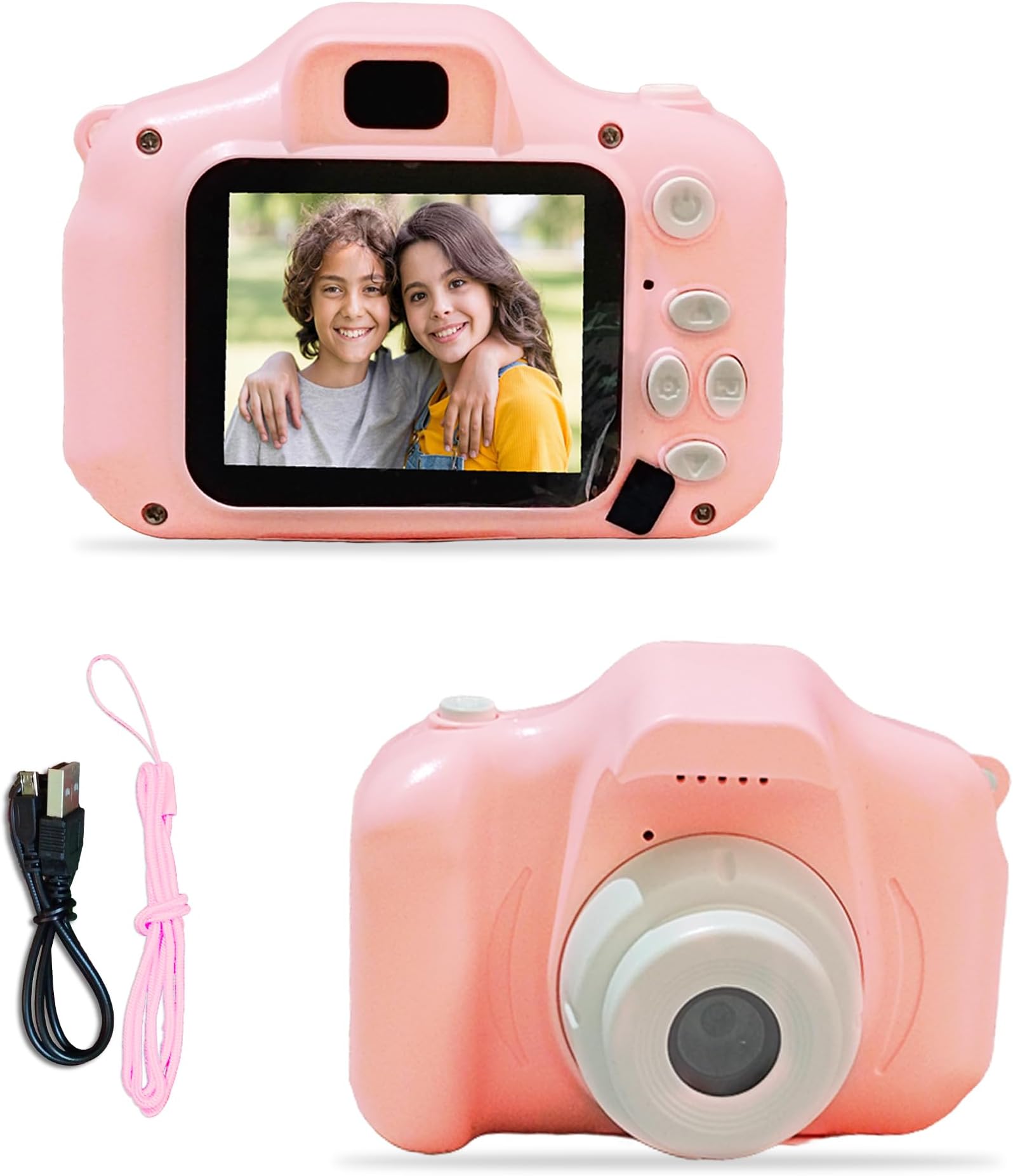 Kids Camera for Girls Boys, Kids Selfie Camera Toy Digital Video Camera ...
