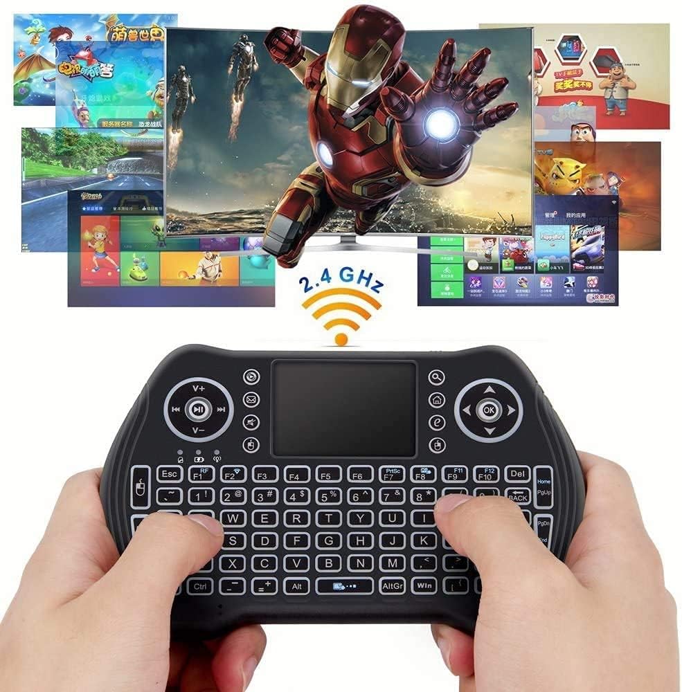 Sleekview 2021 Mini Wireless Touch Pad Mouse Combo Keyboard 2.4G ...