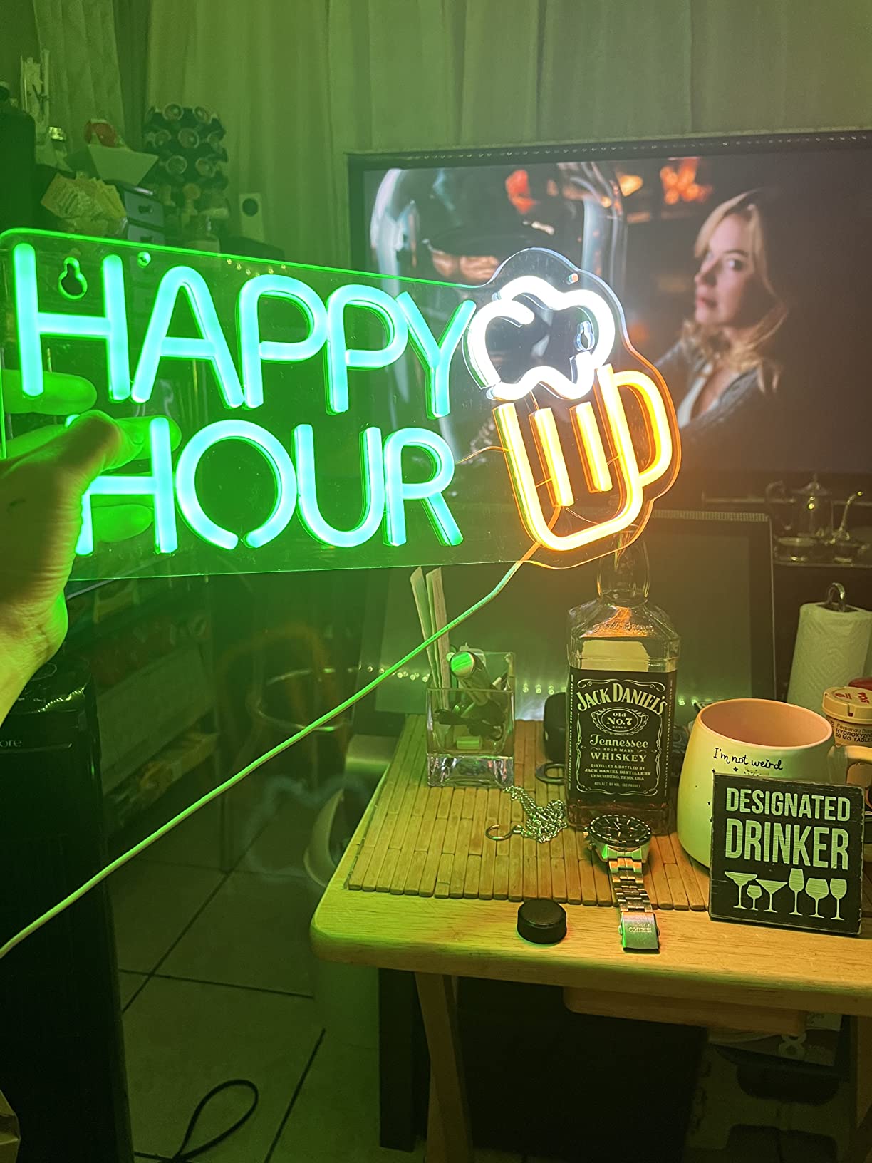 $8/mo - Finance Roouneon Neon Sign Just Relax LED Neon Lights Signs for ...