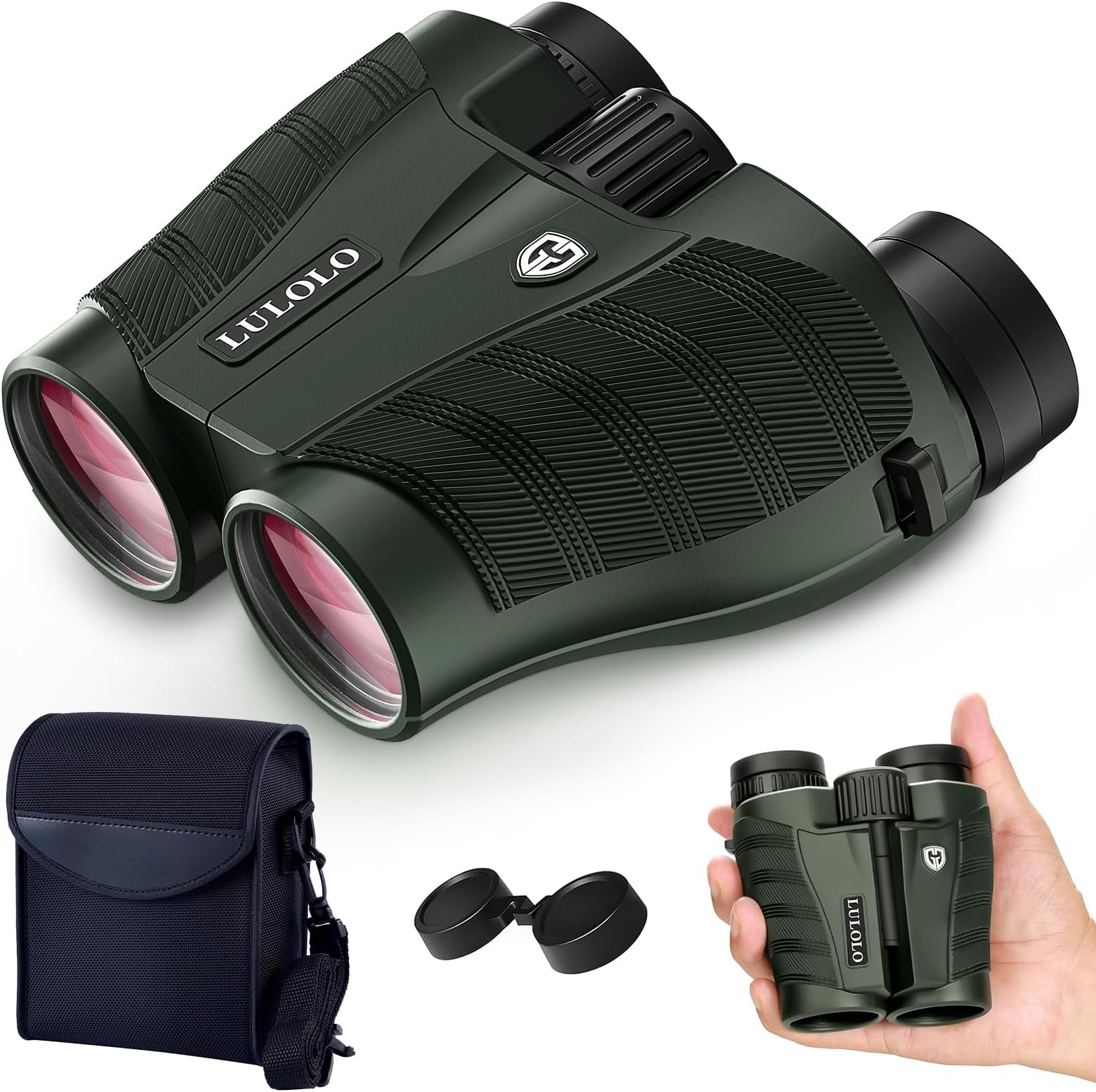 Amazon.com : Binoculars 12x25 for Adults and Kids Night Vision ...