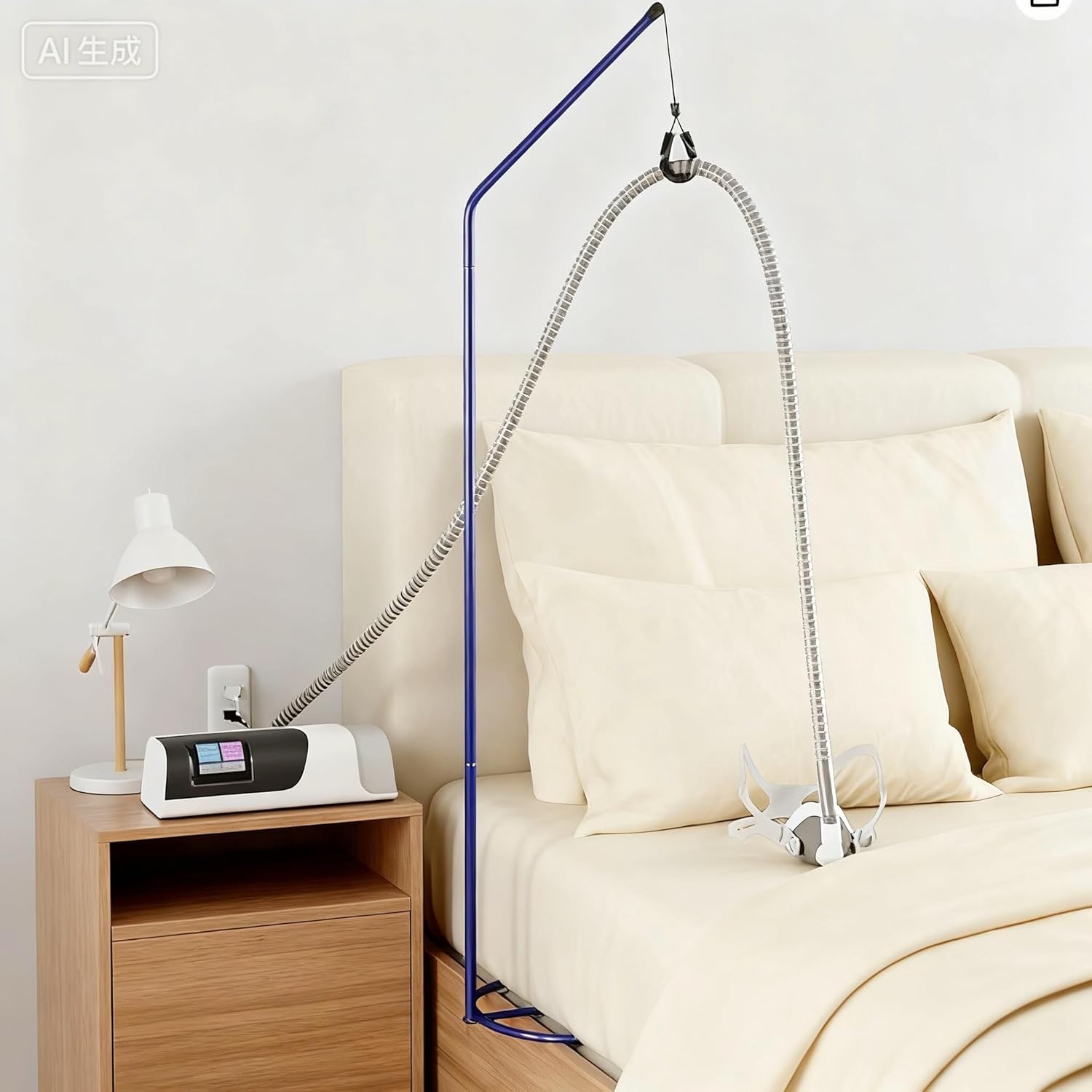 Amazon.com: ITSMILZ Bedside CPAP Hose Holder, Adjustable Tubing Hanger ...