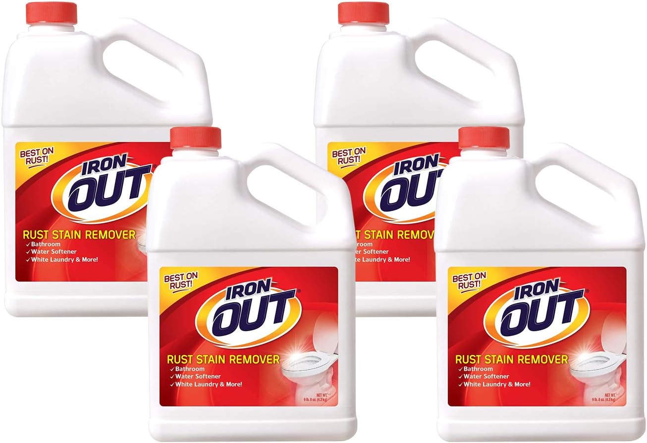Amazon.com: Iron OUT Rust Stain Remover Powder, Remove Rust Stains In ...