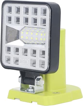 18V LED Work Light, 1800Im Cordless Light with 29 LED Chips for ...