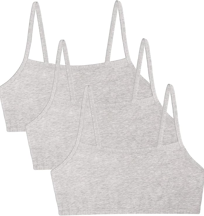 Fruit of The Loom Womens Spaghetti Strap Cotton Pull Over 3 Pack Sports ...