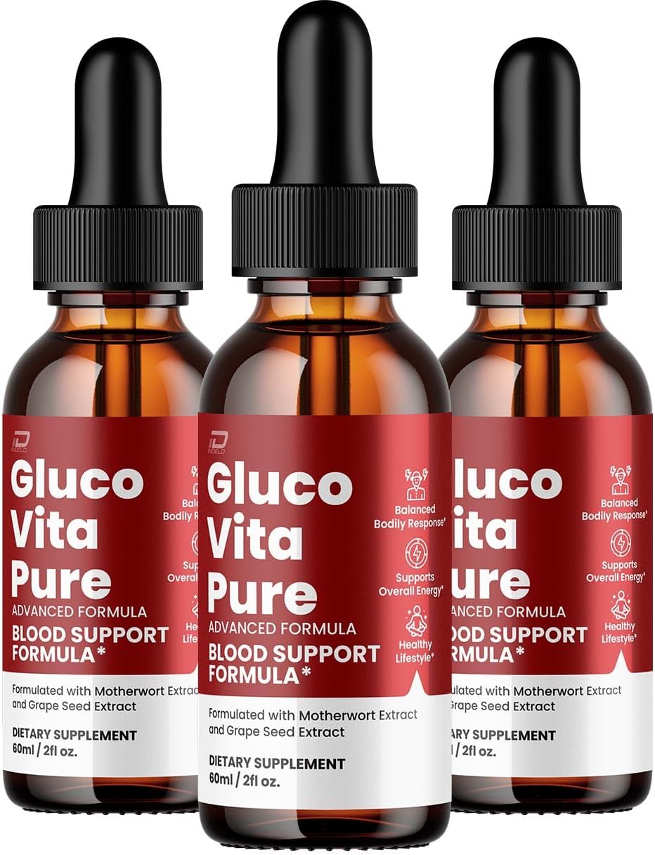 Amazon.com: Gluco Vita Pure Drops Healthy Formula - GlucoVita Pure ...