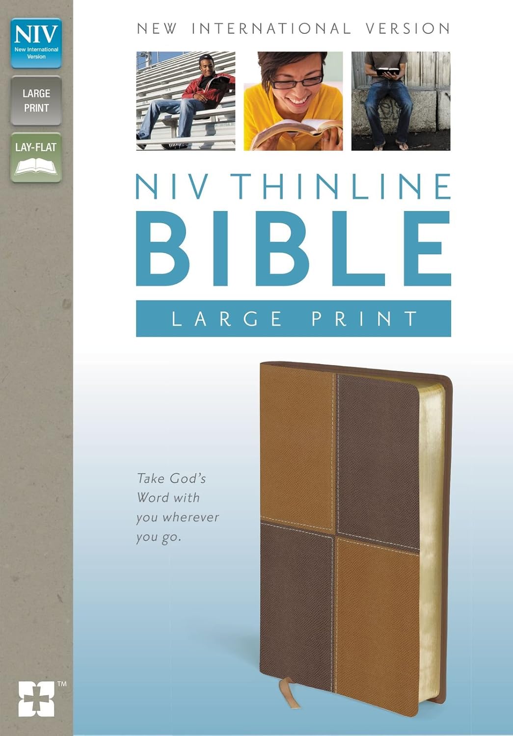 Holy Bible: New International Version, Caramel / Chocolate, Italian Duo ...