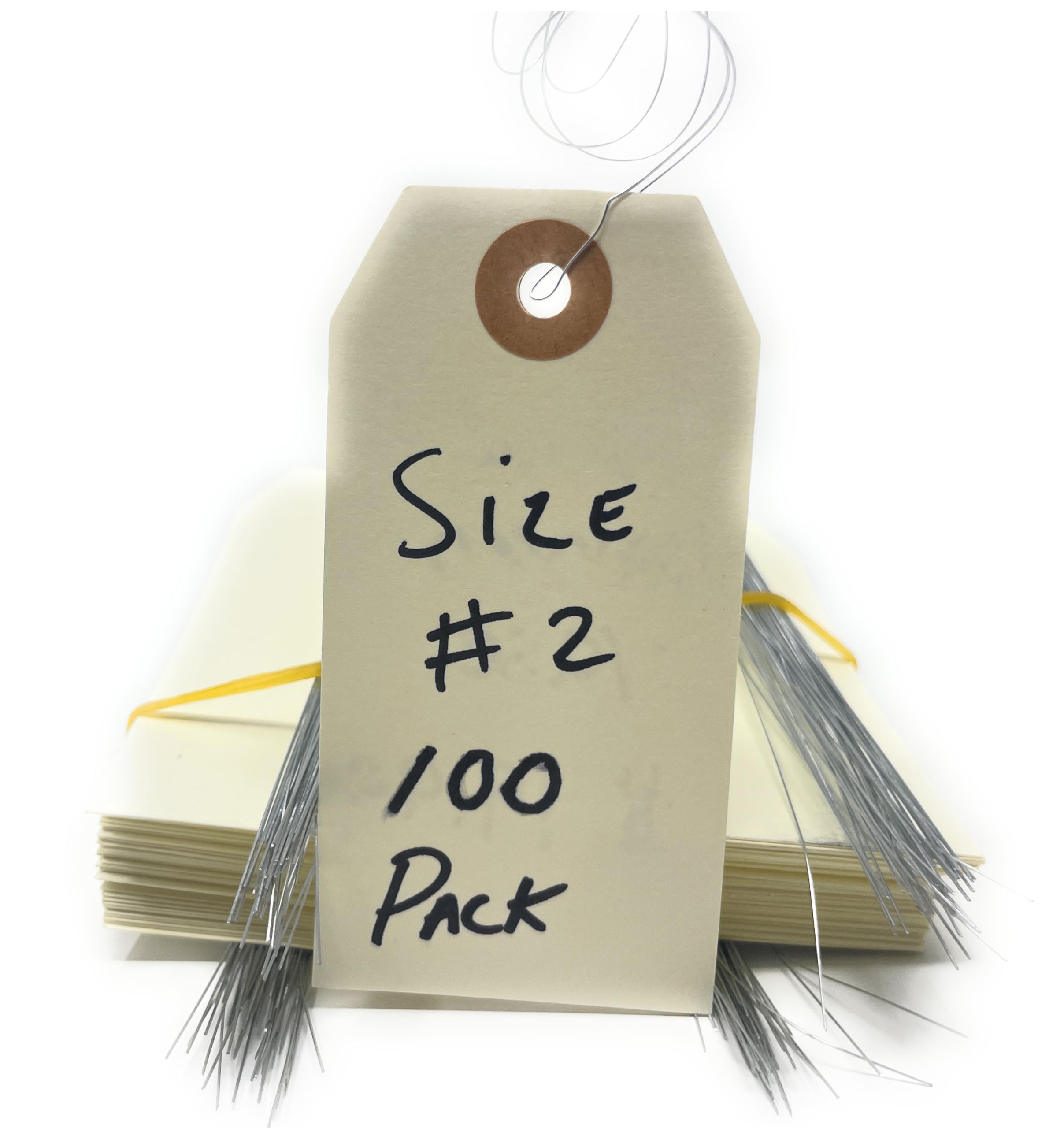 Amazon.com : Valchemist - Manila Tags with Attached Metal Wire Heavy ...