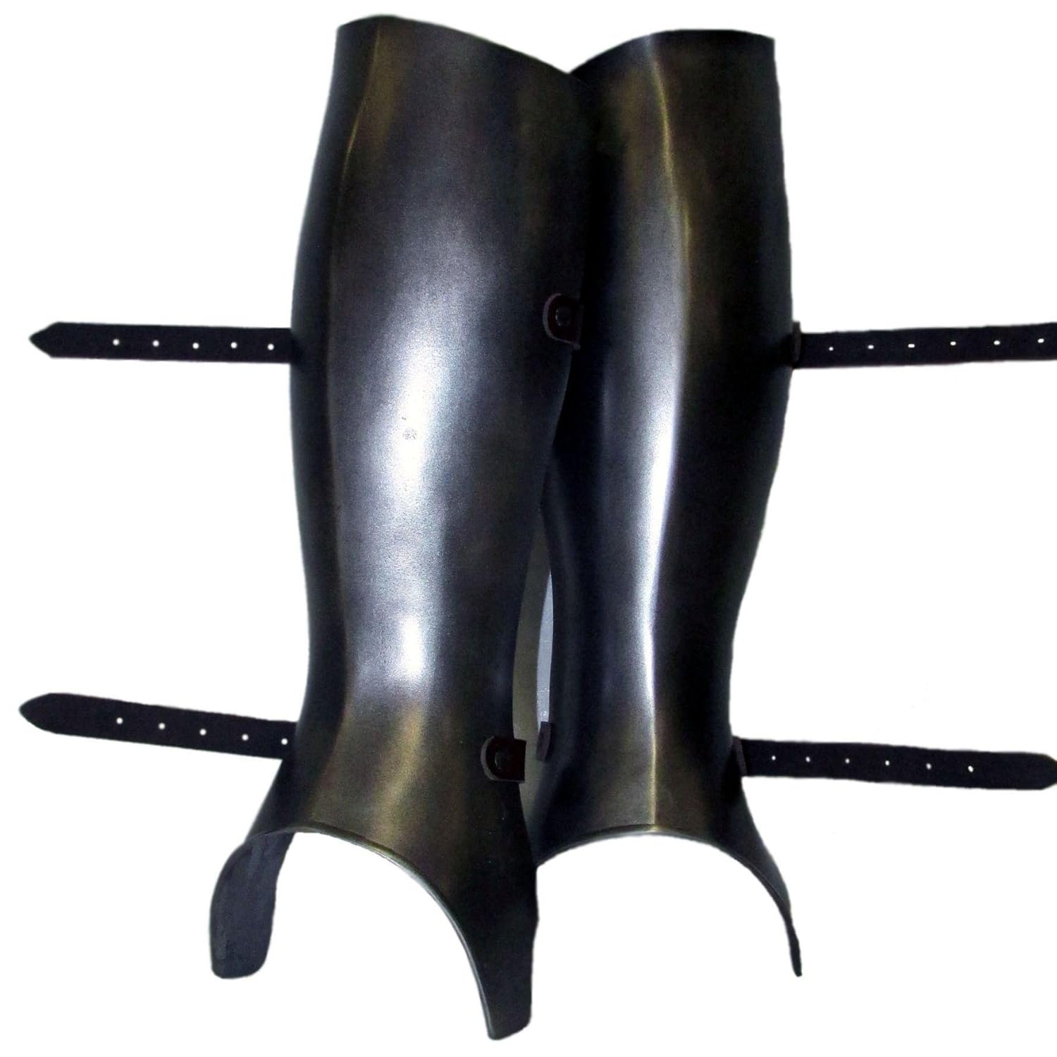 Wyrmwick Polyurethane Larp Armour Plain Greaves Medieval Shinguards ...
