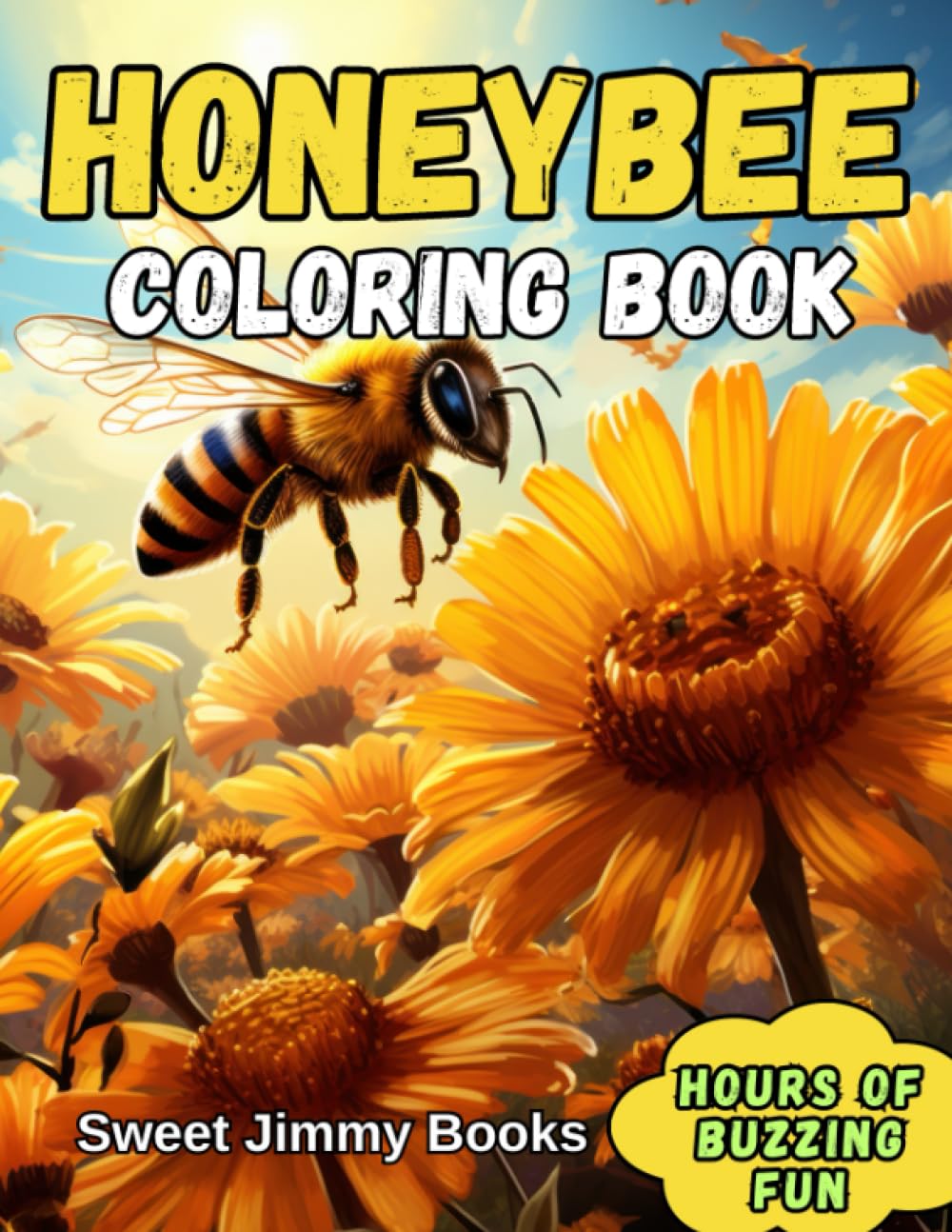 Amazon.com: Honeybee Coloring Book: Great Honeybee Coloring Book for ...