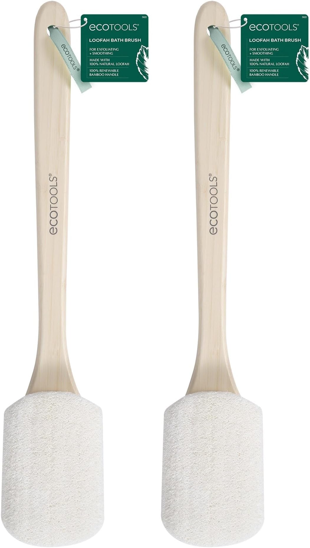 Amazon.com : EcoTools Loofah Bath Brush, Back Brush for Bath & Shower ...