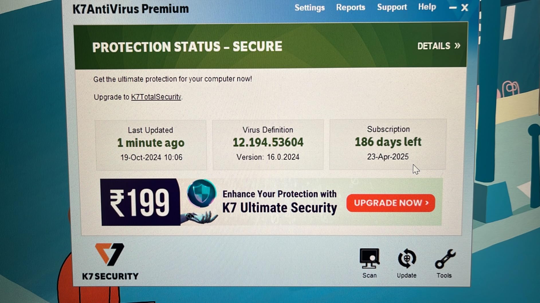 K7 Security K7 Antivirus Premium- 1 User, 1 Year (Email Delivery In 2 ...