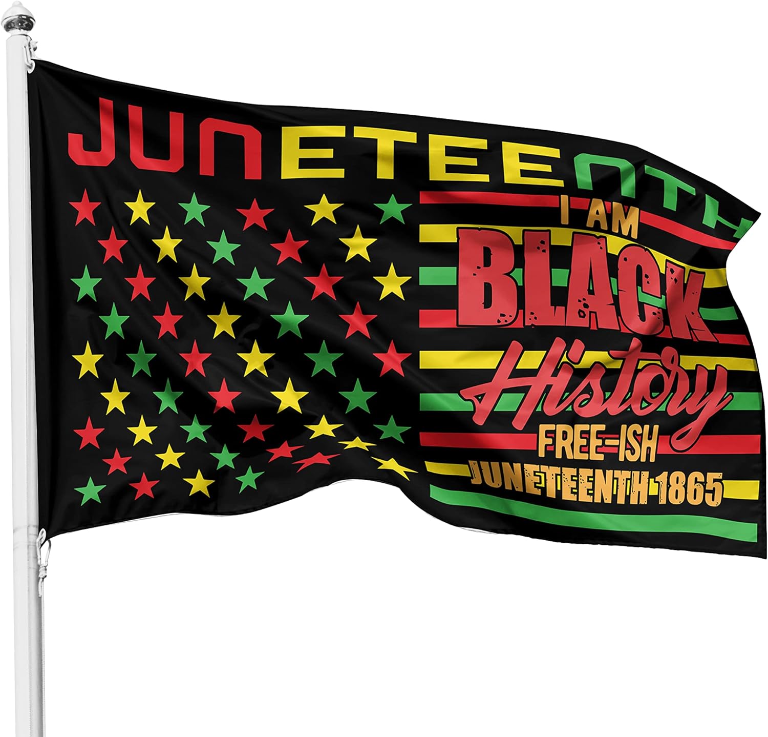 Amazon.com : Juneteenth 3x5 Ft Flag, Juneteenth Decorations for Party ...