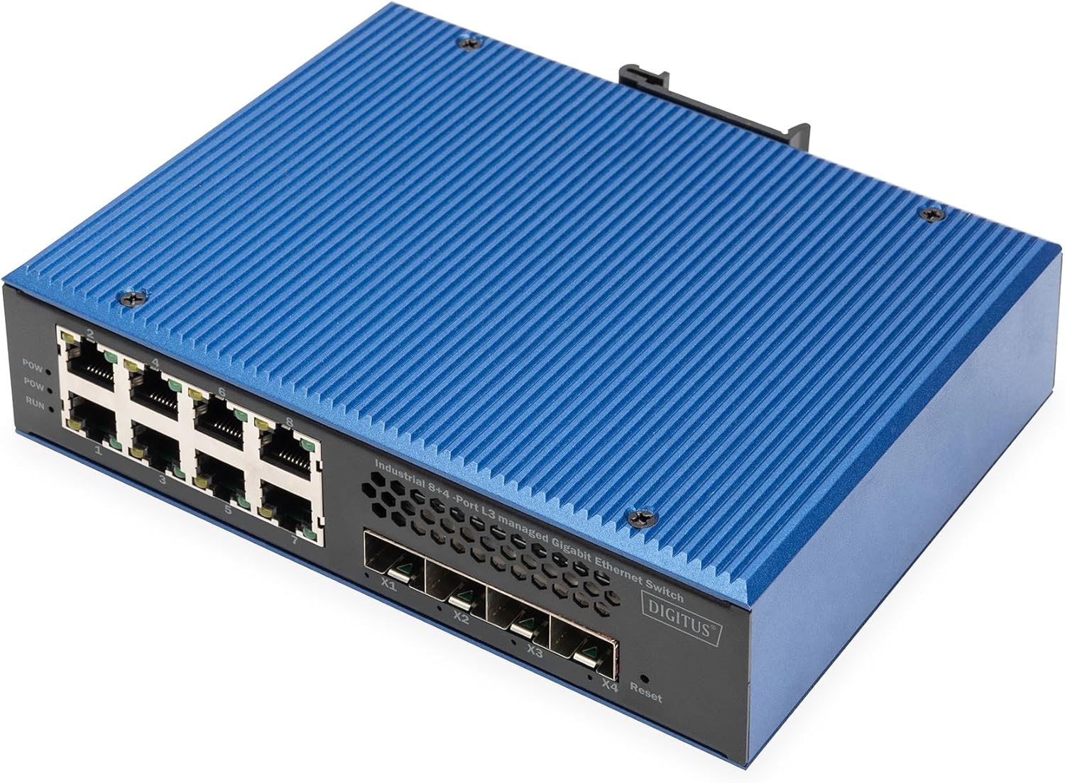 Amazon.com: DIGITUS industrial managed 12-port Gigabit Ethernet network ...