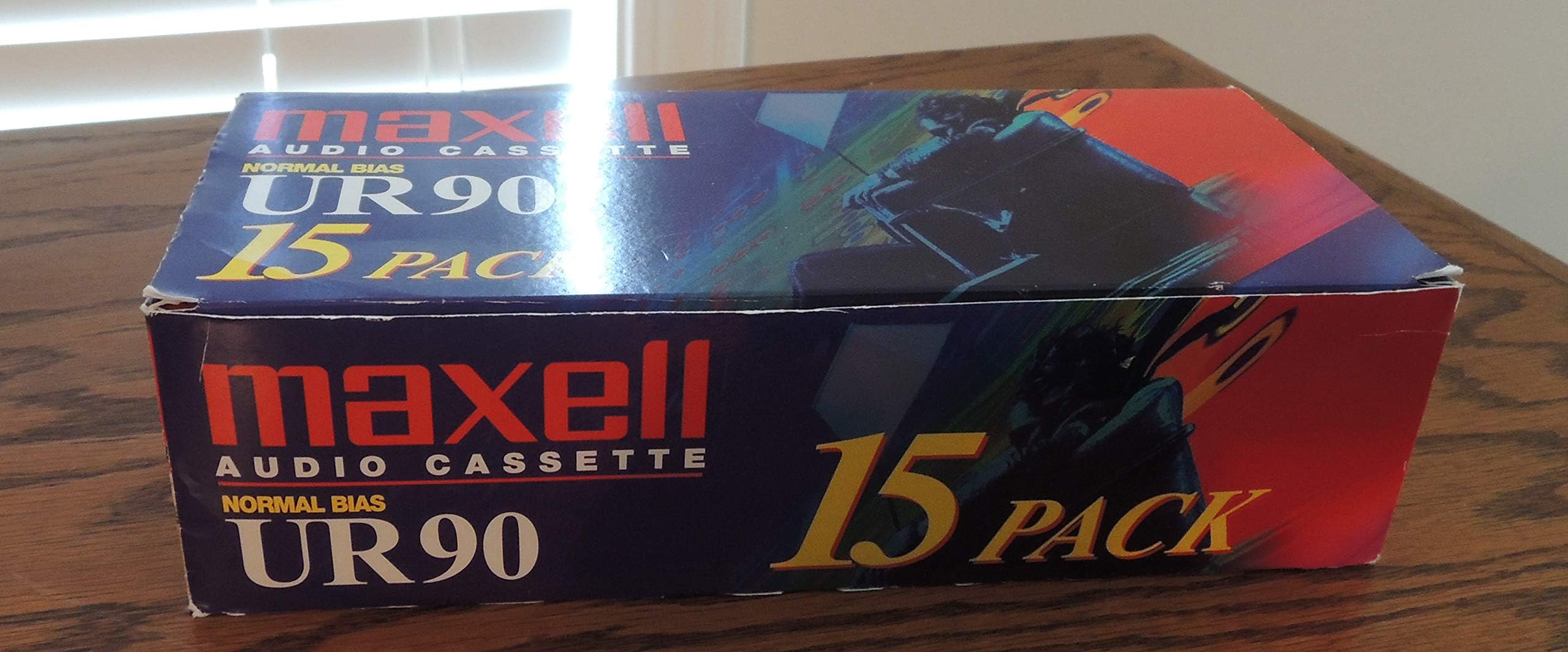 Amazon.com: MAXELL Normal BIAS UR-90 (15-Pack) Standard Size Cassettes ...