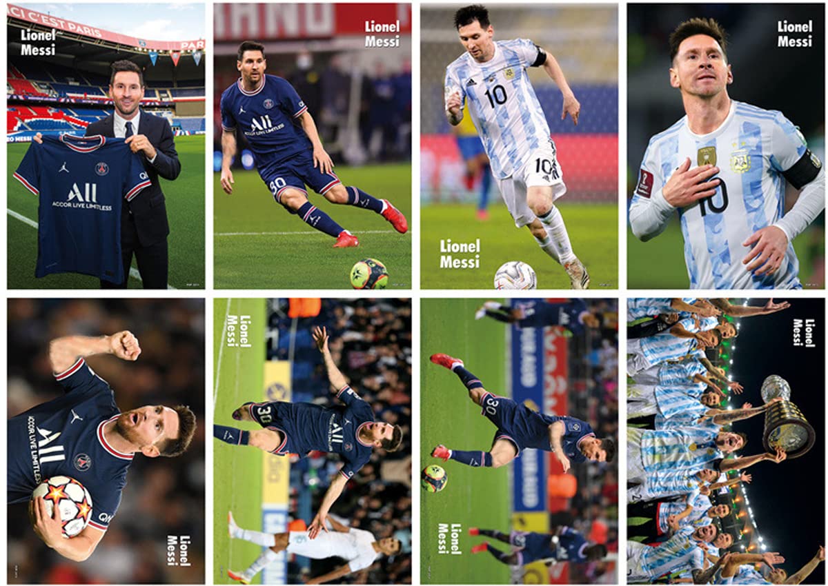 Buy GoodernGoodern 8 Sheets Lionel Messi s Lionel Messi Soccer Football ...