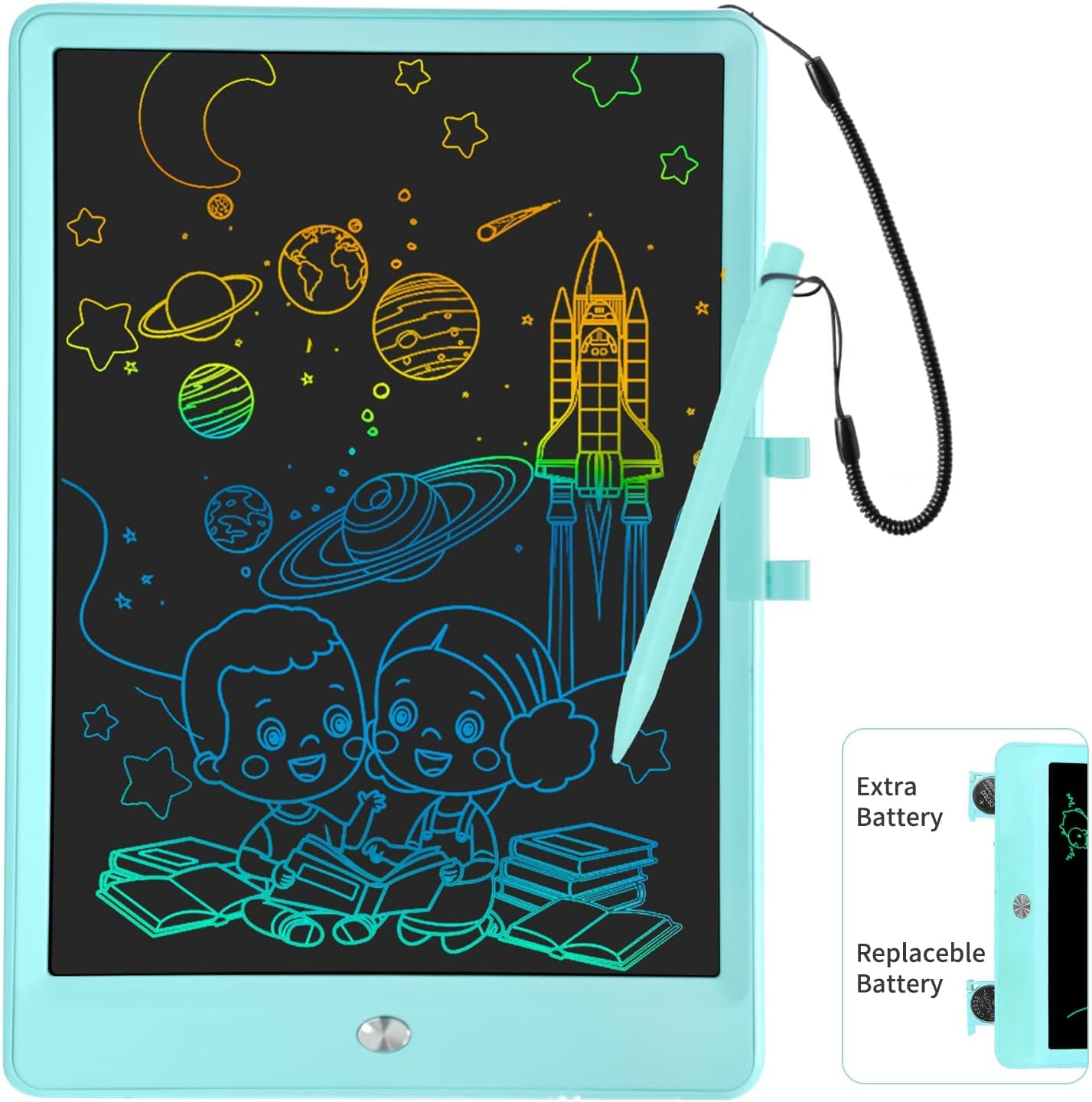 Amazon.com: LCD Writing Tablet Doodle Board: 10 Inch Colorful Drawing ...