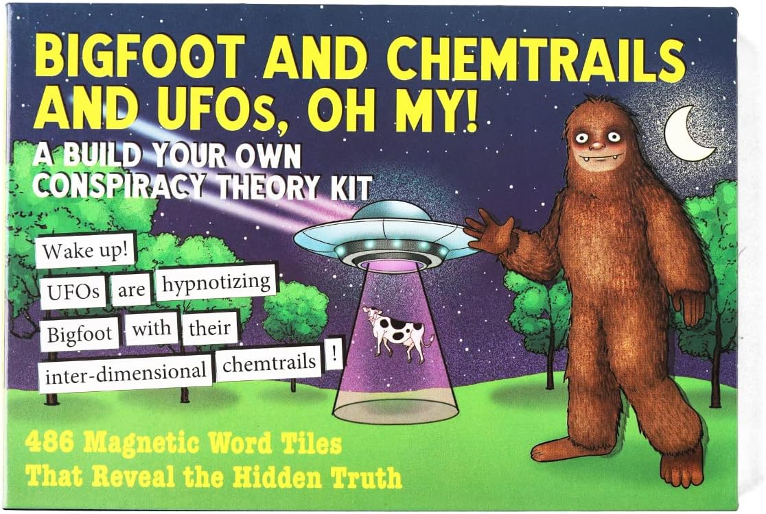 Amazon.com: Bigfoot and Chemtrails and UFOs, Oh My! Conspiracy Theory ...