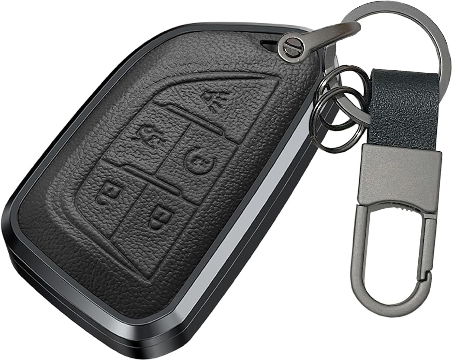 Amazon.com: Lanyun for Cadillac Key fob Cover Keychain 20-23 Cadillac ...