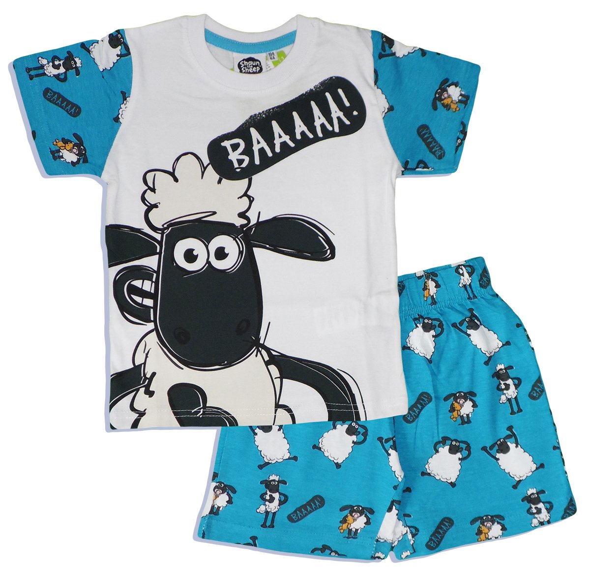 Buy Shaun the Sheep Kids Pajamas (9 Years, White) Online at desertcartINDIA