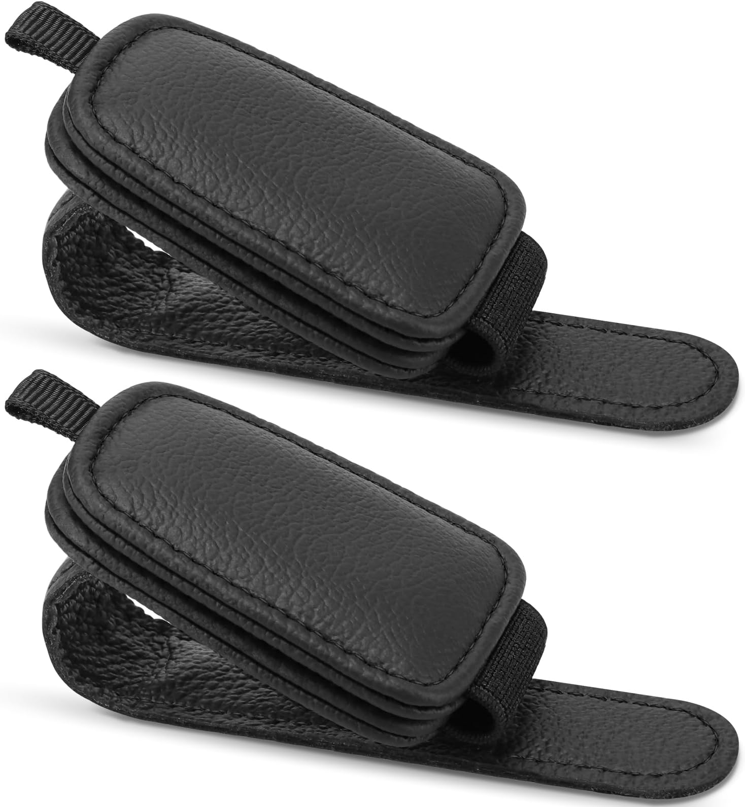 Amazon.com: Tecfino Sunglasses Holders for Car Visor, 2 Pack Magnetic ...