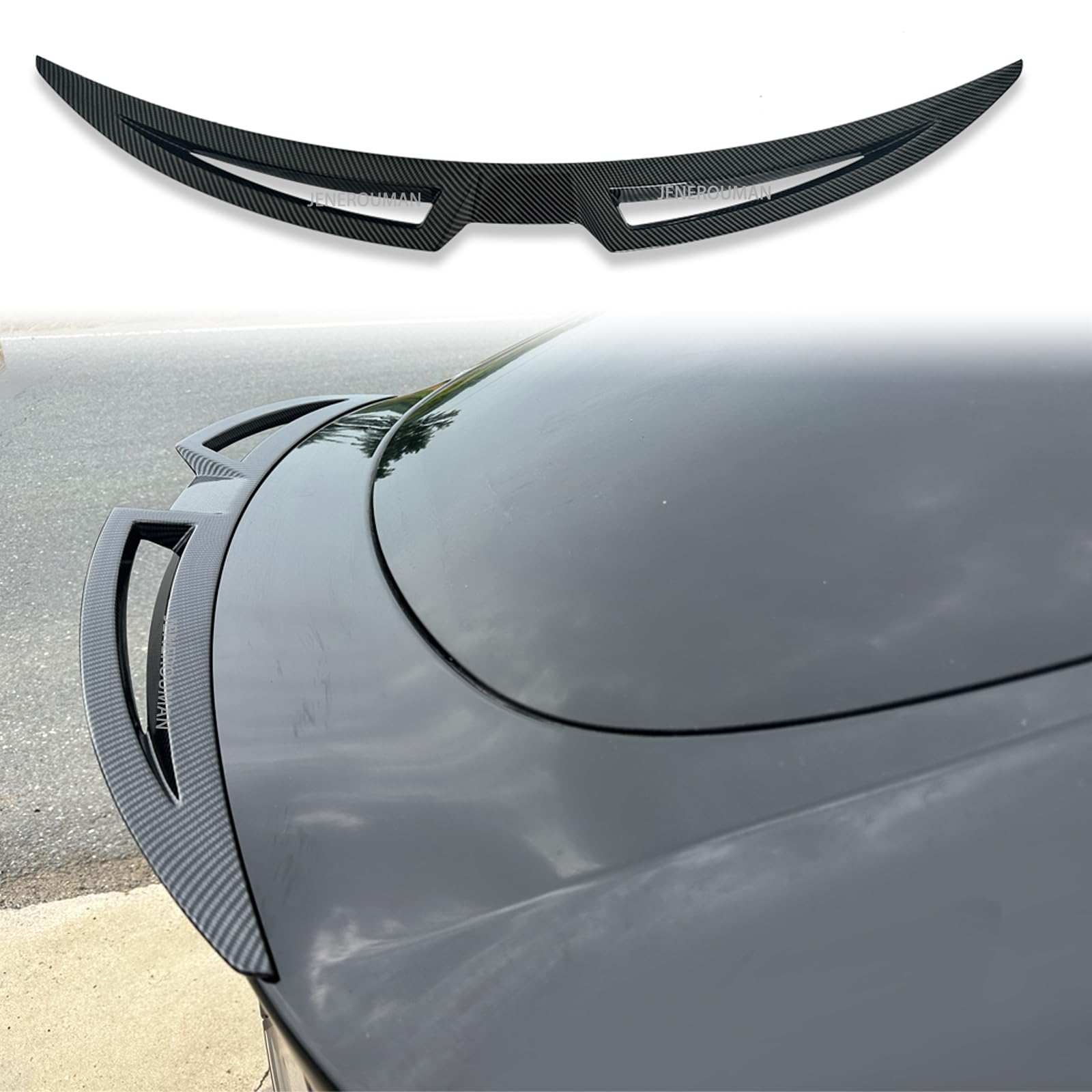 Amazon.com: JENEROUMAN for Model Y Rear Spoiler Compatible with 2020 ...