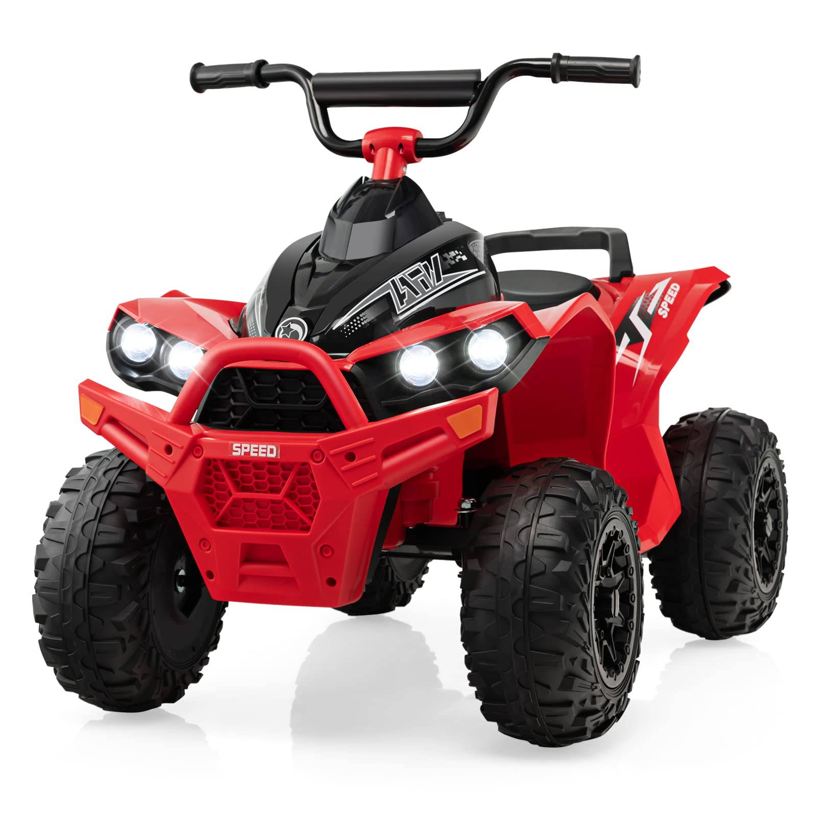 Amazon.com: HONEY JOY 12V Ride On ATV, Battery Powered Electric Vehicle ...