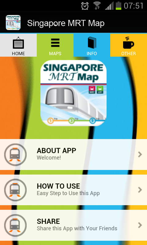 Singapore MRT Map - App on Amazon Appstore