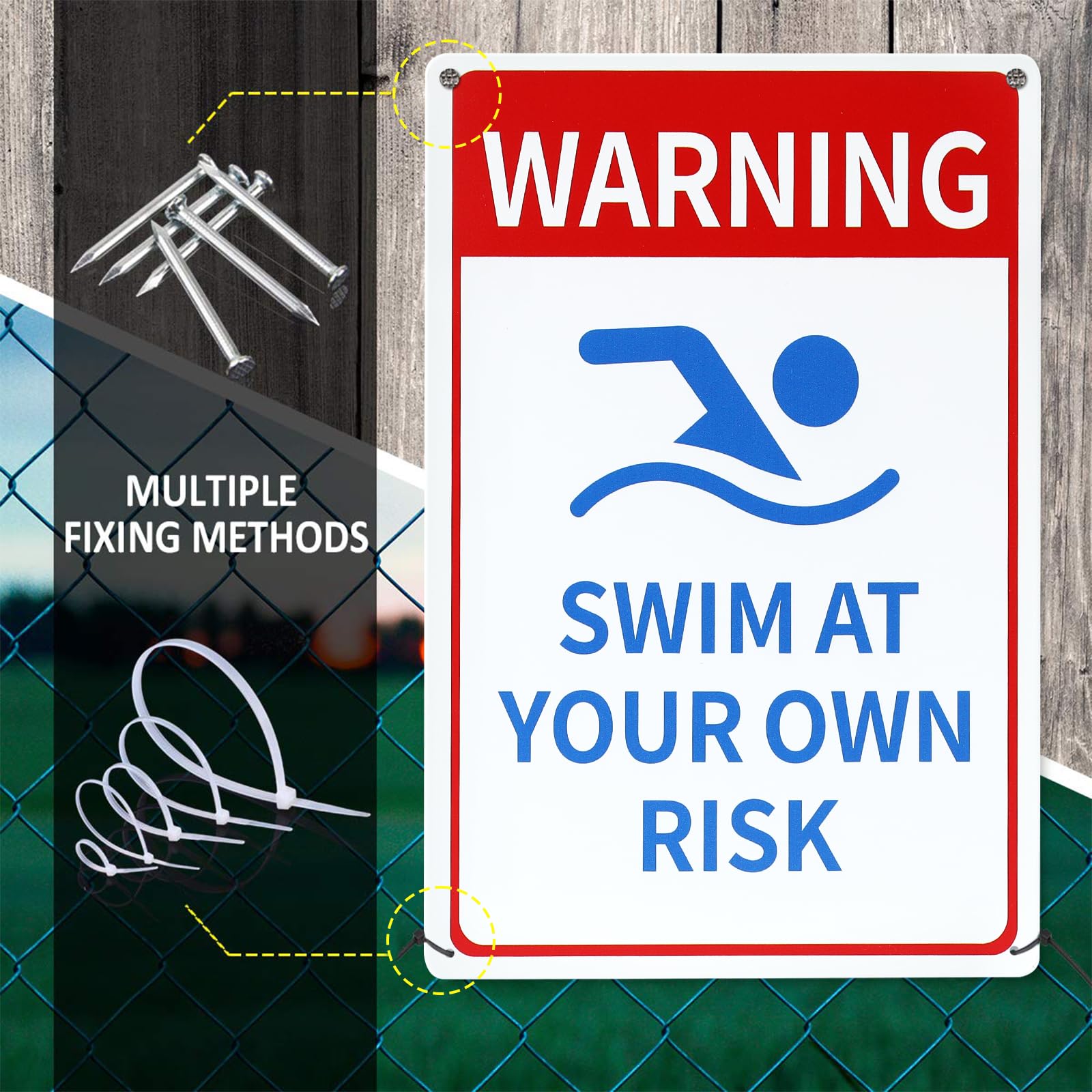 Snapklik.com : Pool Rules Sign, No Diving No Running No Food No Glass ...