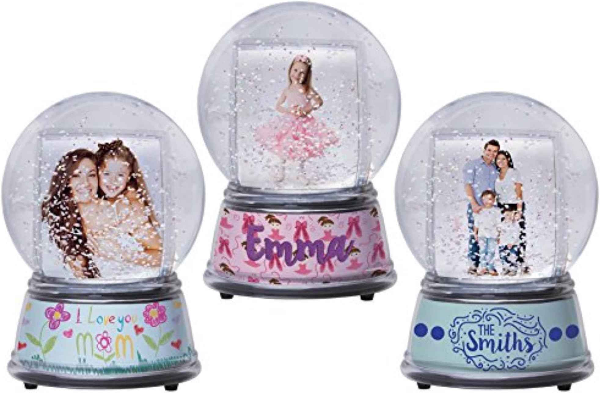 Amazon.com: National Artcraft® 4-3/4" DIY Glass Snow Globe Kit with ...