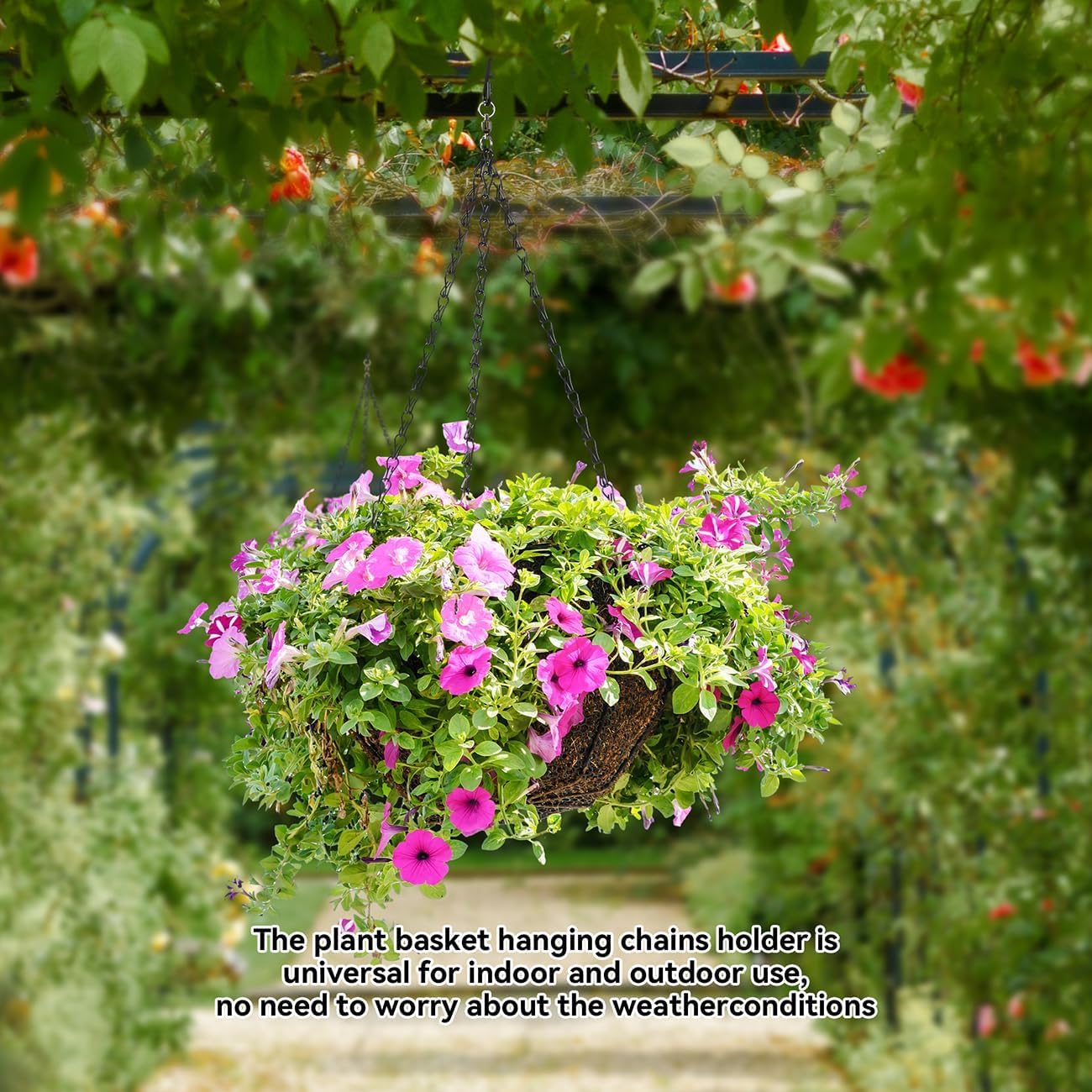 Snapklik.com : Heybe Swivel Hanging Basket Chains 23 Inches 3 Leads ...