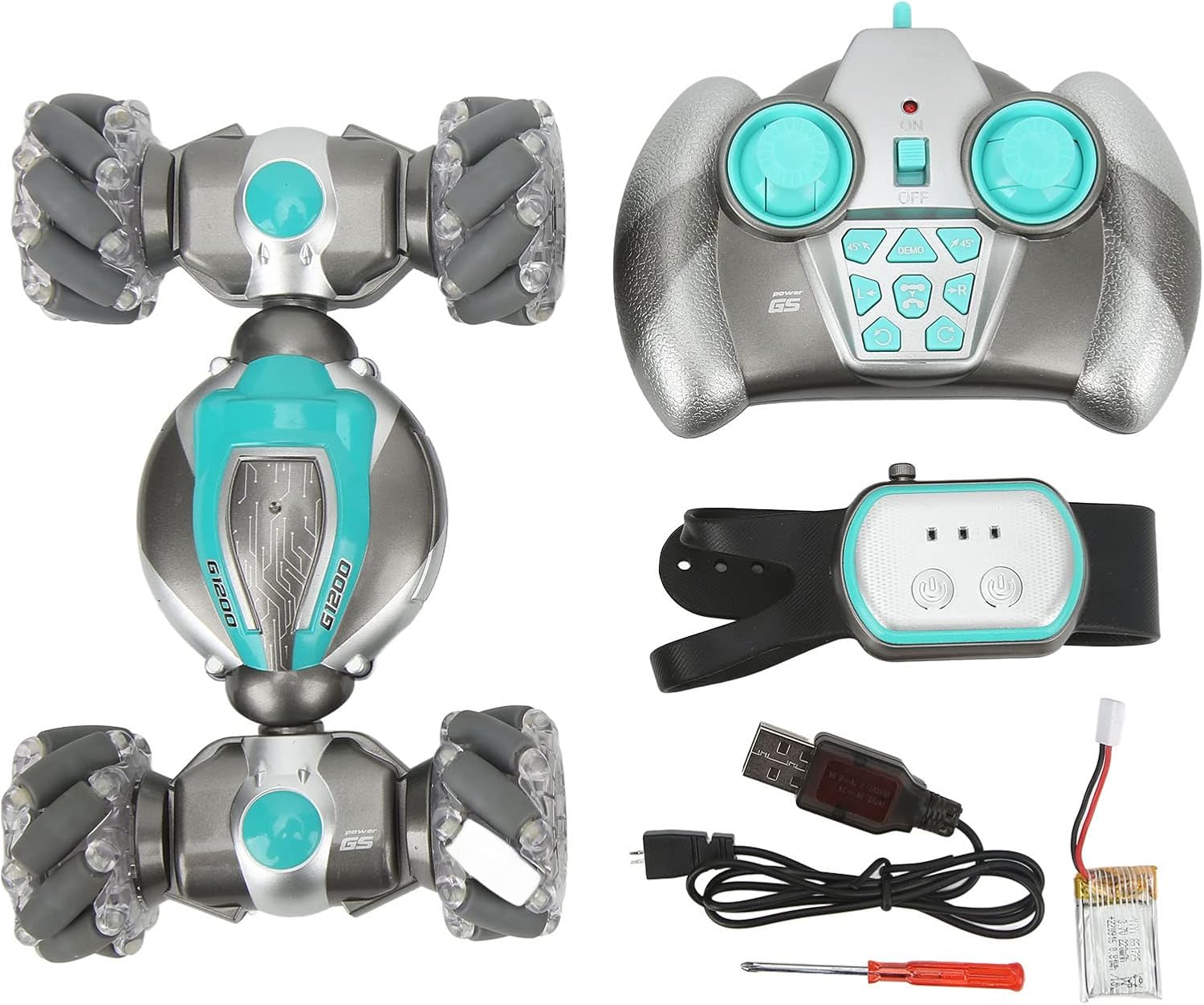 Voiture Telecommandé Tout Terrain, Voiture Radiocommandée avec La Main ...